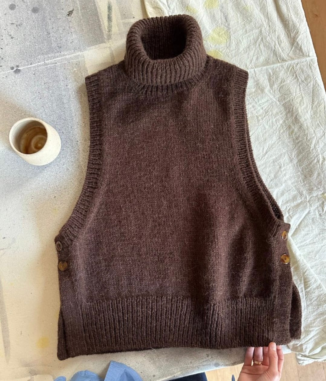 Lulu Slipover - Chunky Edition by PetiteKnit - Hard Copy Pattern – Knit ...