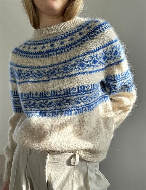 Porcelain Yoke Sweater Kit By Lene Holme Samsø – Knit and Living