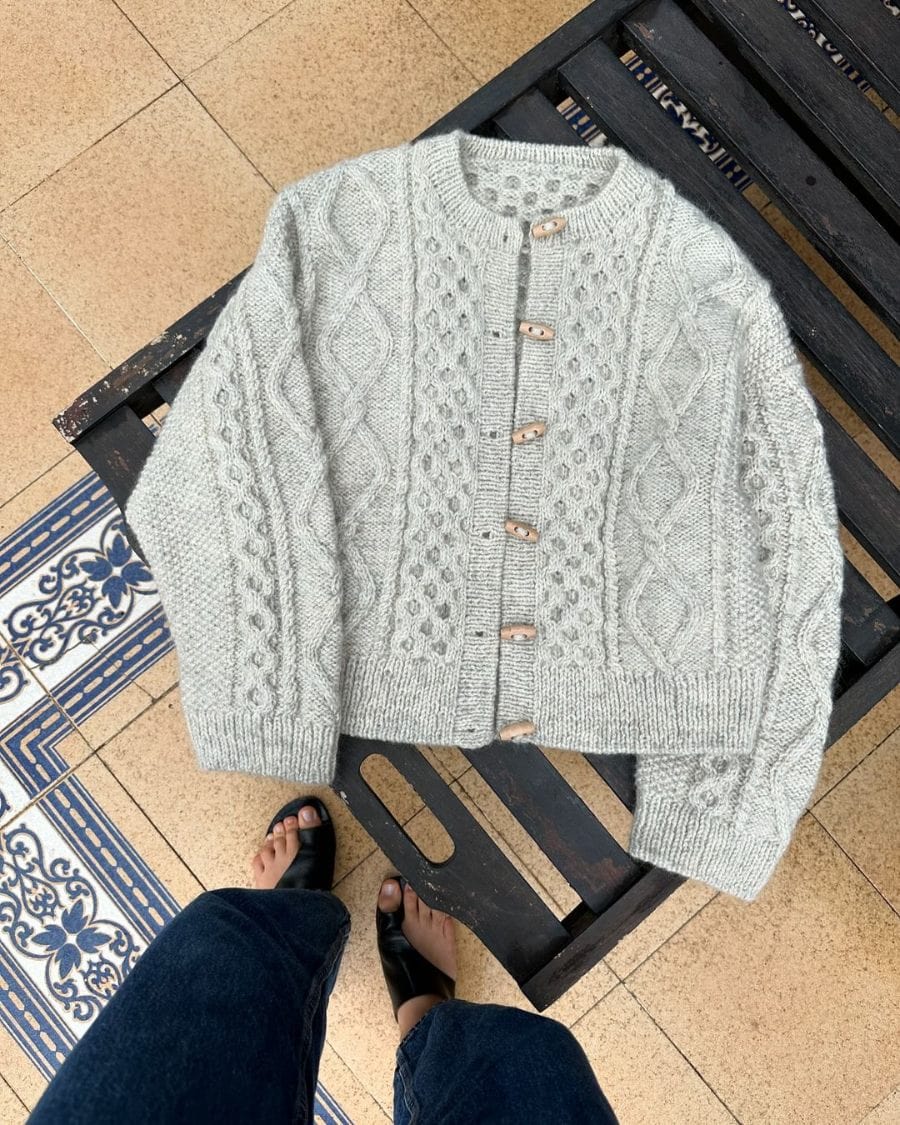 Dagmar Jacket by PetiteKnit - Hard copy pattern – Knit and Living