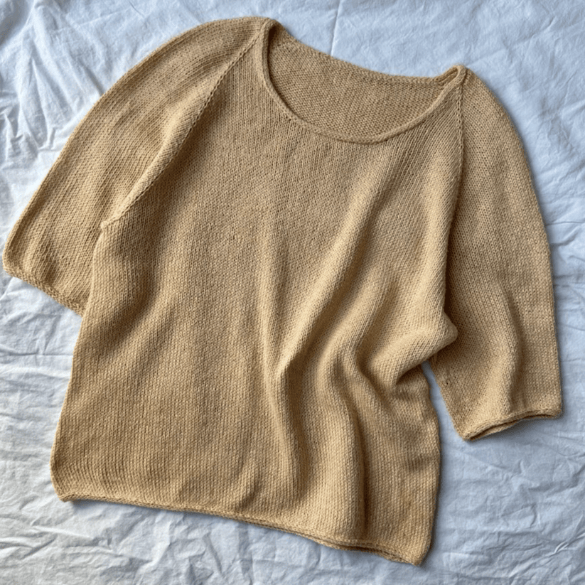 CUMULUS TEE O-NECK By Petite Knit - Hard Copy Pattern – Knit and Living