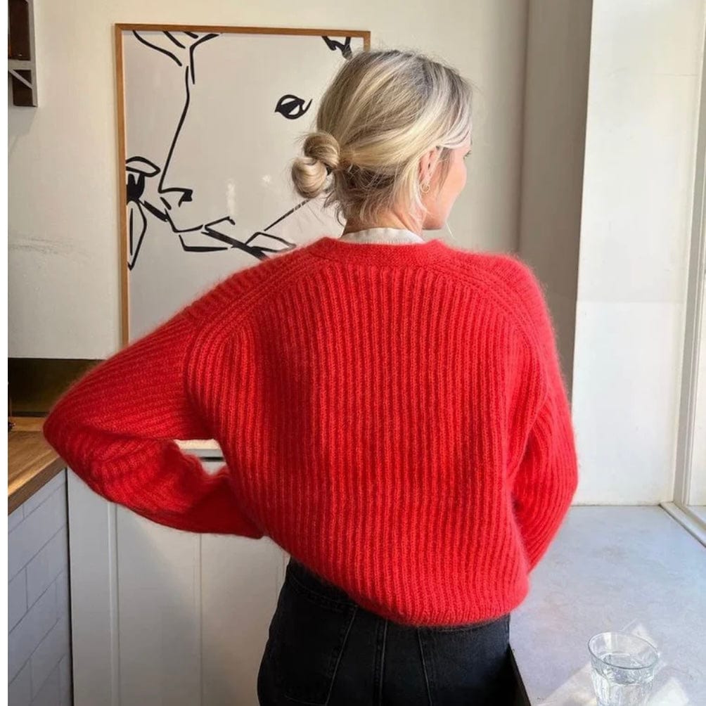 Agnete Cardigan by Petite Knit - Hard Copy Pattern – Knit and Living